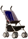 Excel Elise Dark Blue plus Sun Hood, Rain Cover & Basket